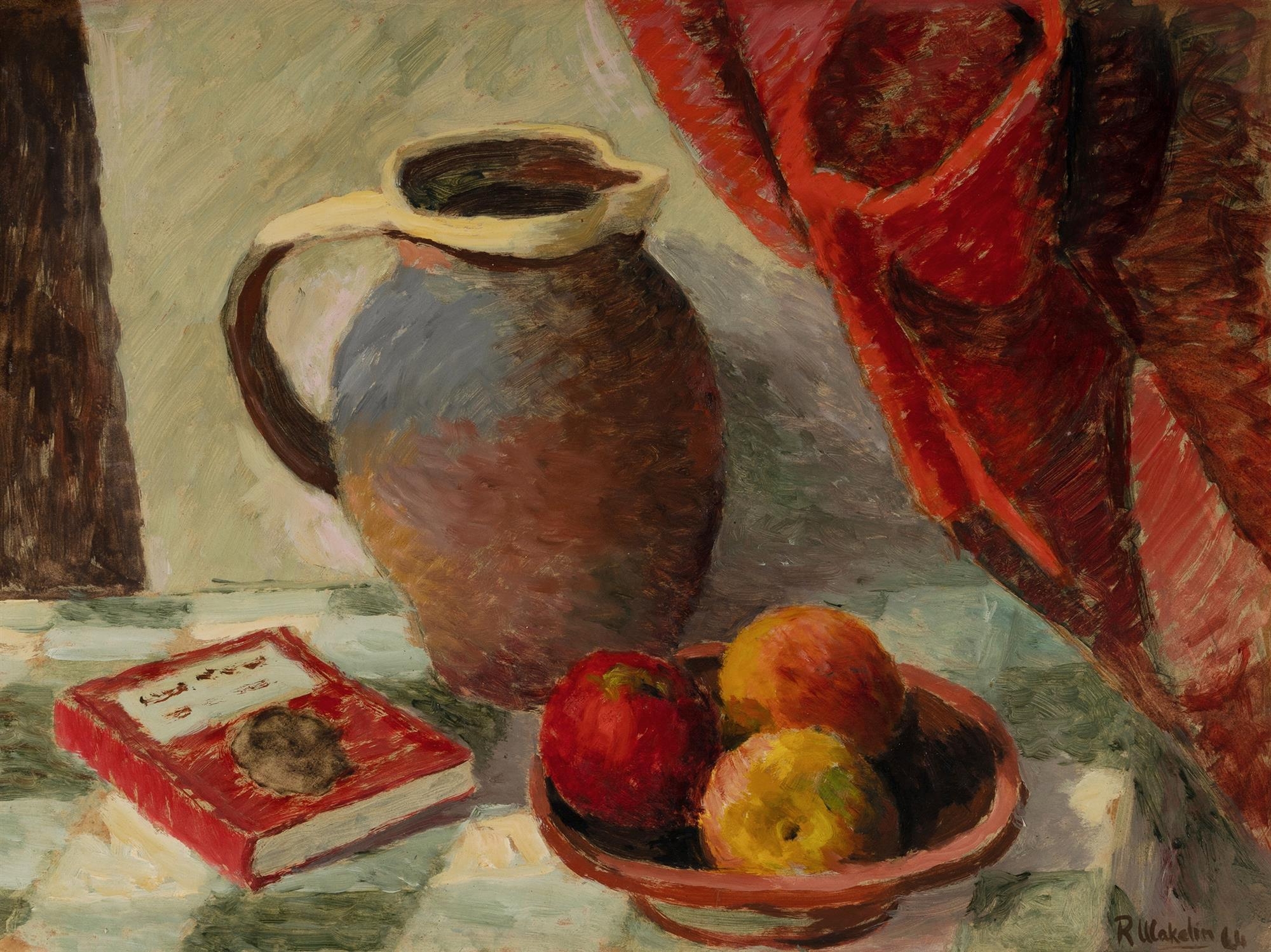 Roland Wakelin | Still Life with Book (1964) | MutualArt