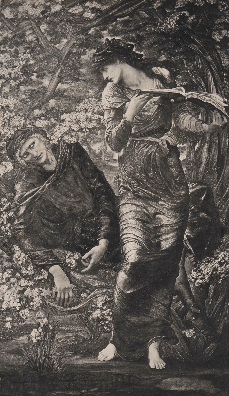Edward Burne-Jones | 'The Beguiling of Merlin' | MutualArt