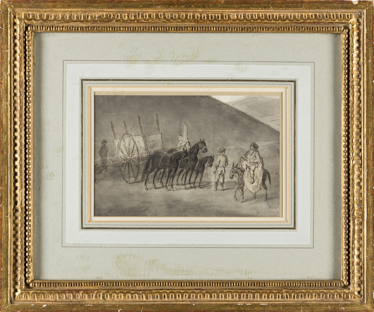Constantin Guys | Scène de la Guerre de Crimée (Circa 1855) | MutualArt