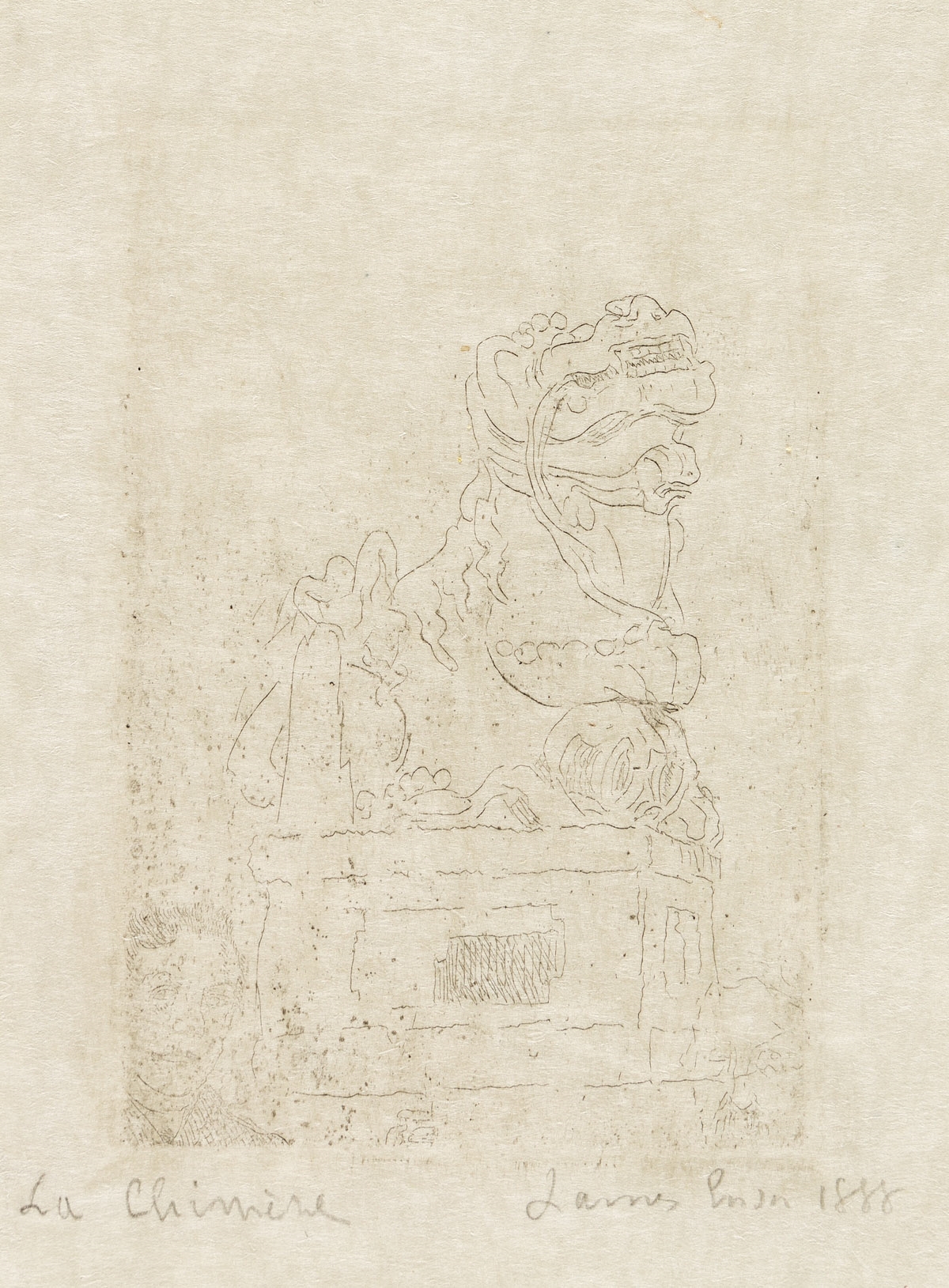 James Ensor | La Chimère (1888) | MutualArt