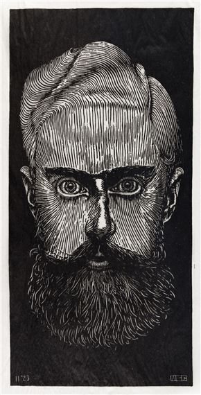 Maurits Cornelis Escher | Self-Portrait (1923) | MutualArt
