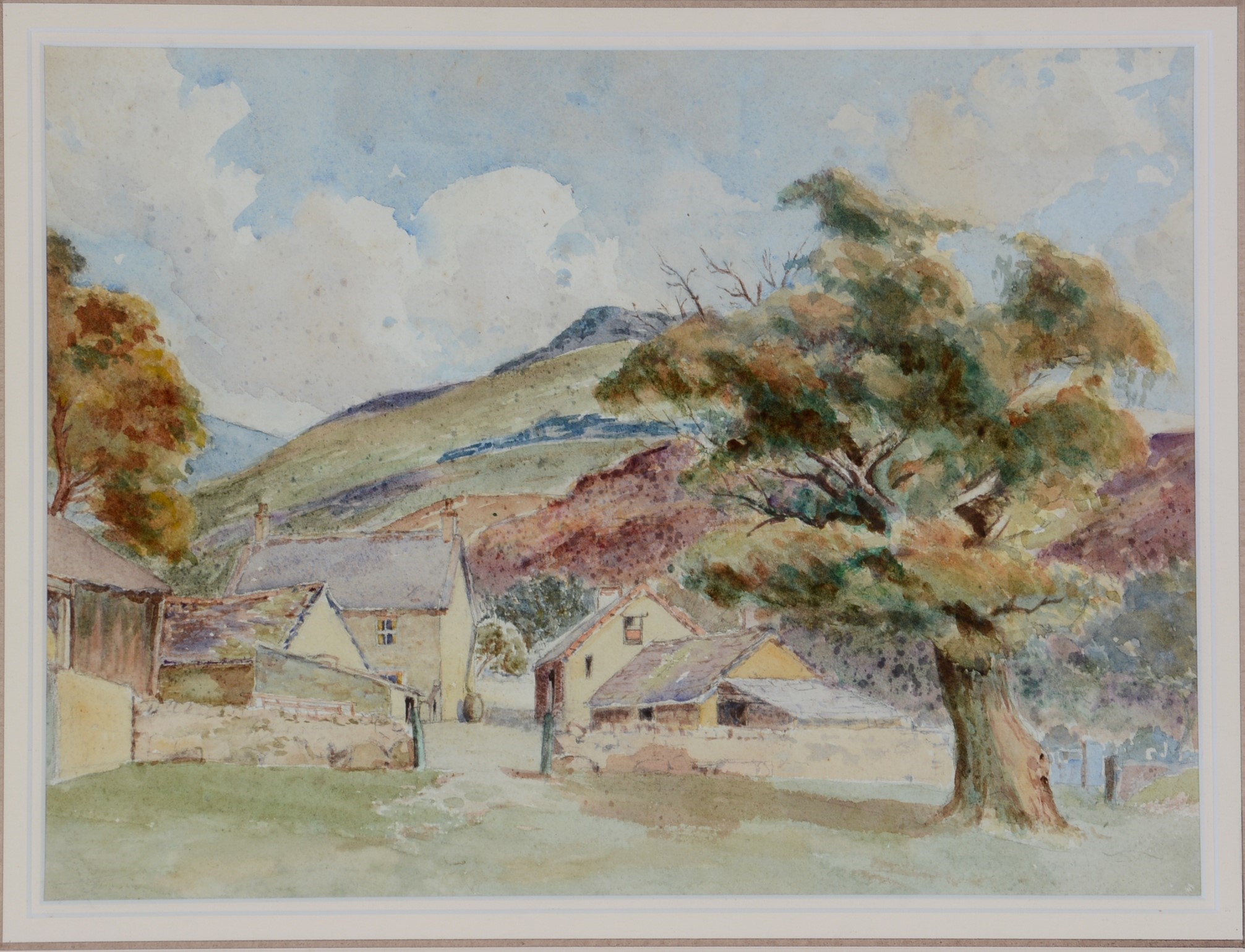 George Birkett Fisher | Llys farm Brynrefail, near Llanberis, Sept 1943 ...