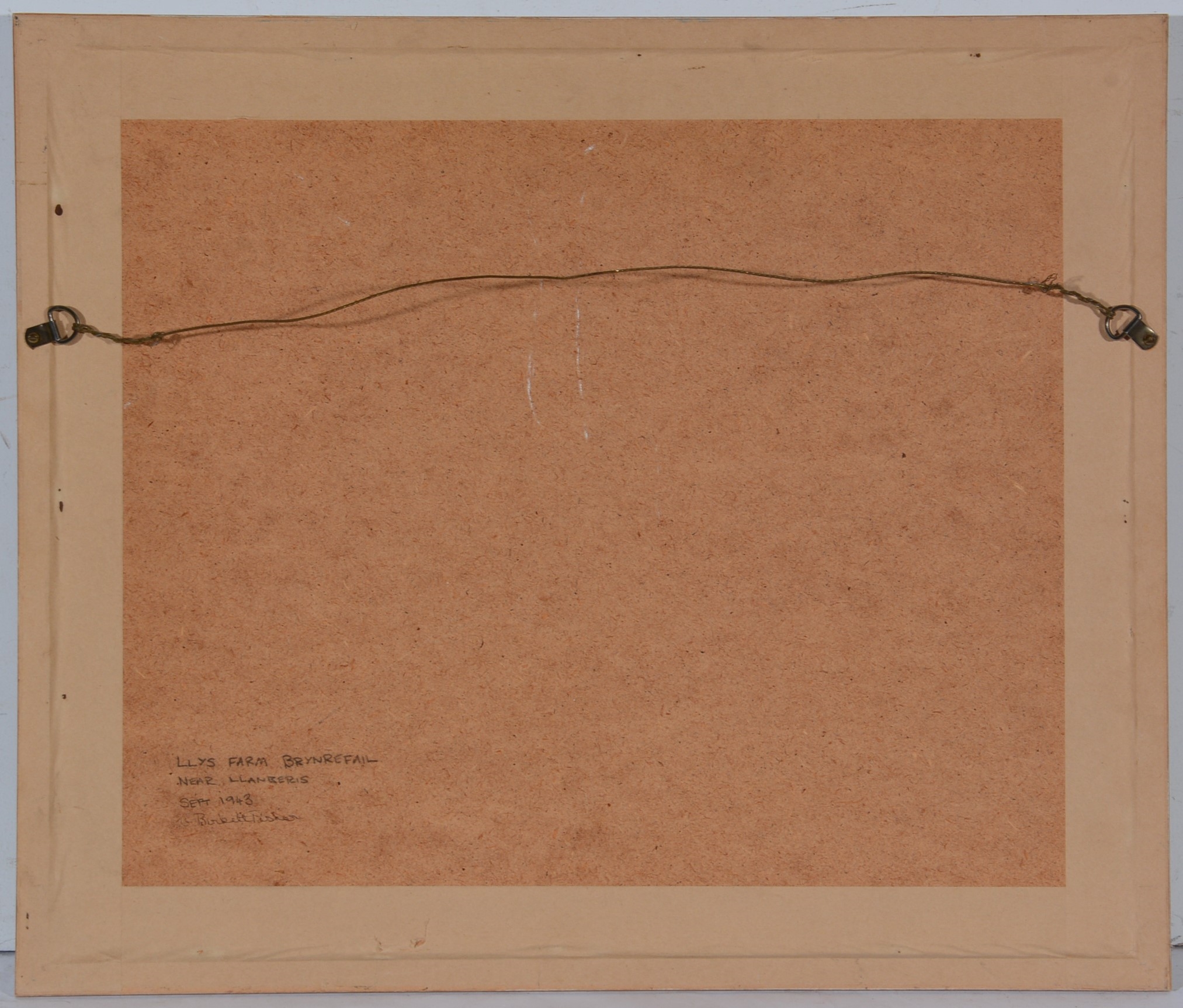 George Birkett Fisher | Llys farm Brynrefail, near Llanberis, Sept 1943 ...