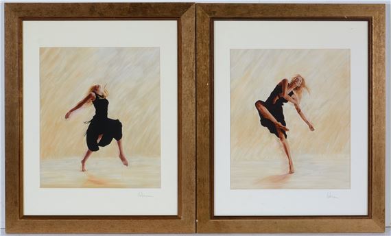 Gordon Robinson | A group of three studies of the female form | MutualArt
