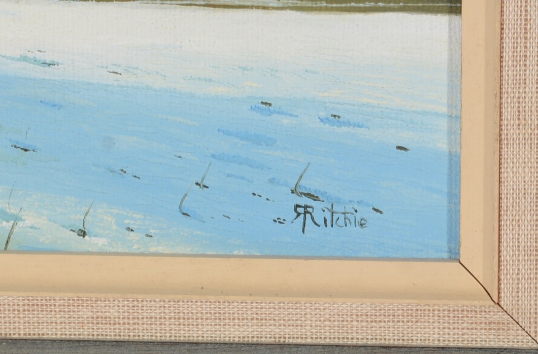 Robert Ritchie | A pair of winter landscapes | MutualArt