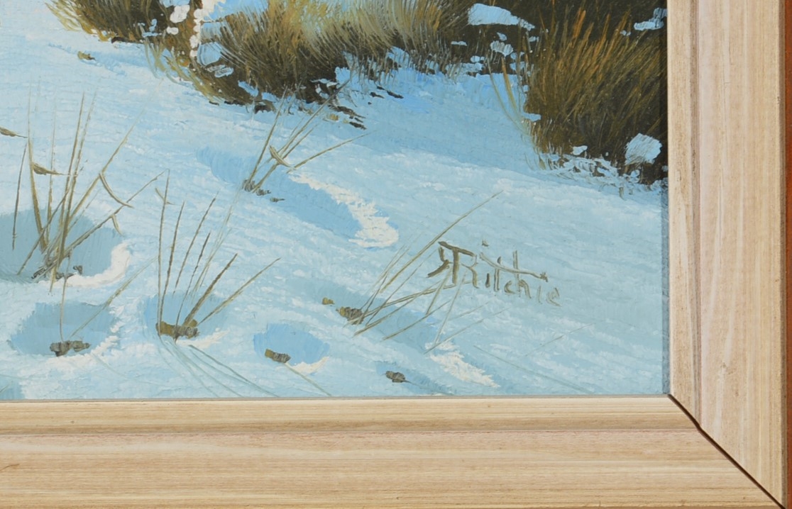 Robert Ritchie | A pair of winter landscapes | MutualArt