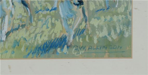 Garlies William Allinson | Huntsman and hounds | MutualArt