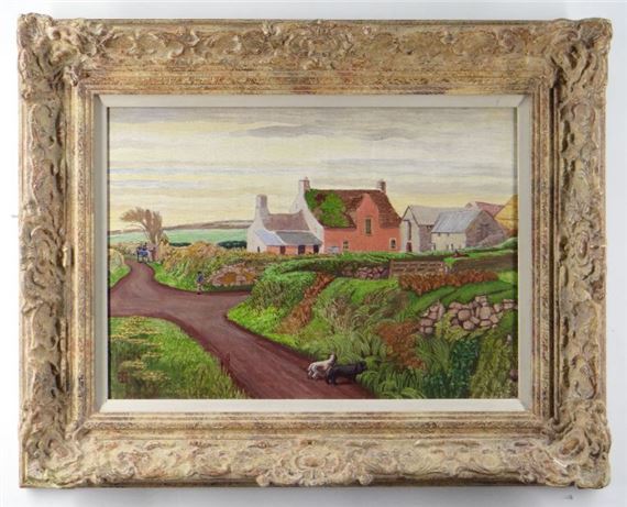 Elsie Gledstanes | A Welsh Farm | MutualArt