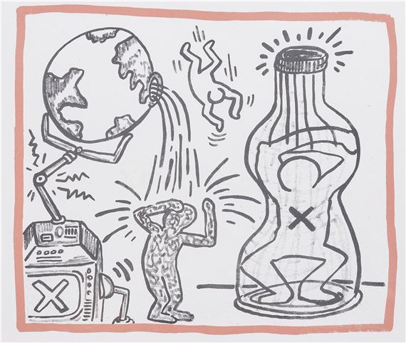 Keith Haring | Planet Earth | MutualArt