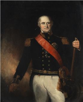 British School, 19th Century | Portrait of General Sir Thomas Saumarez ...