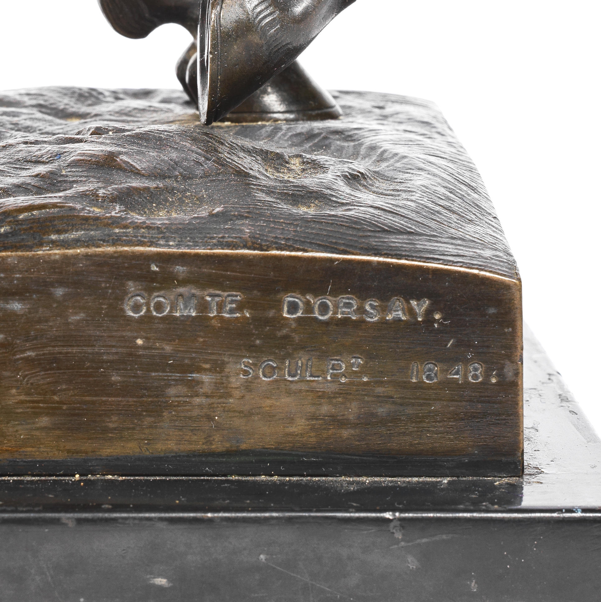 Alfred-Guillaume-Gabriel Comte d'Orsay | A bronze equestrian portrait ...