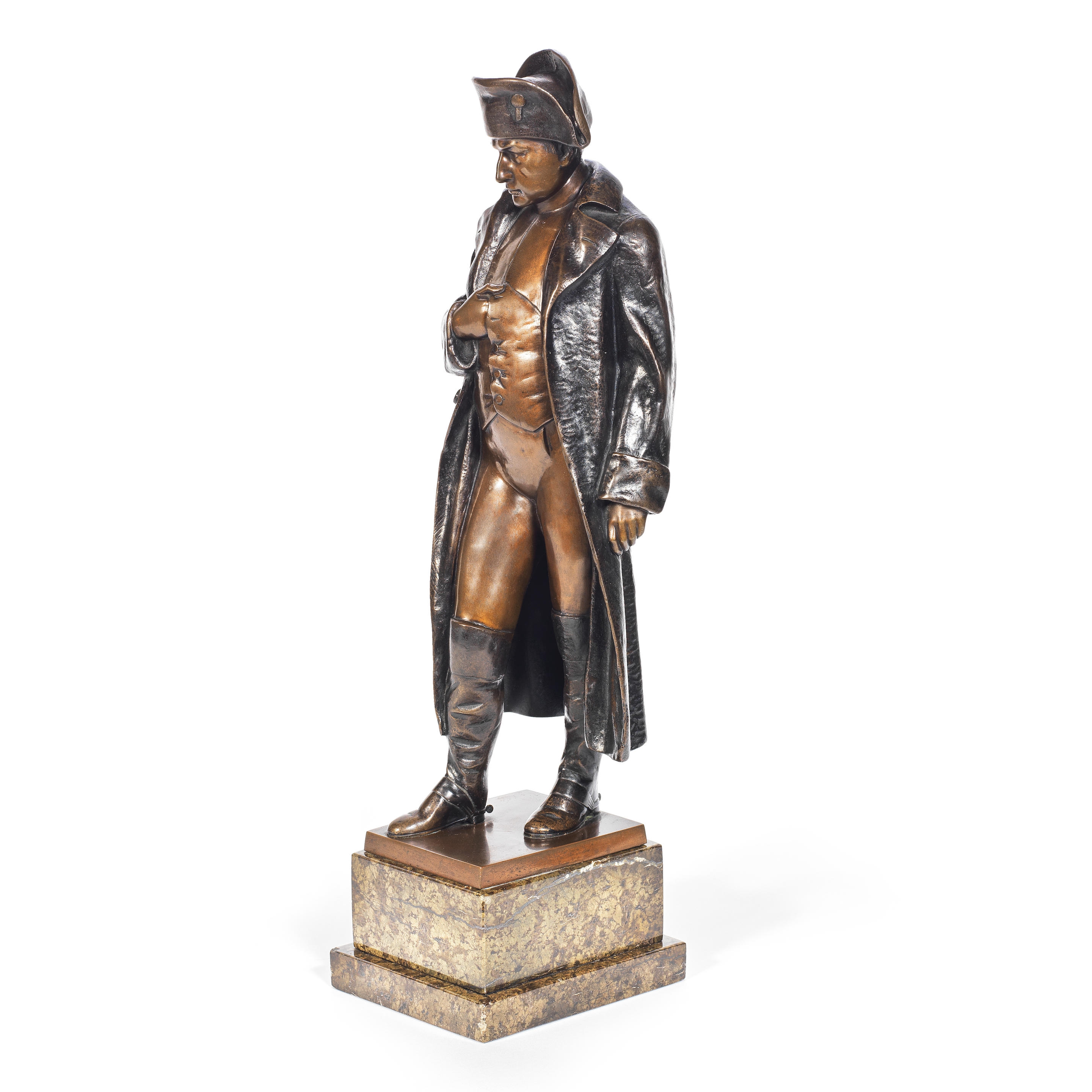 Eugene Wagner | A bronze figure of Napoleon | MutualArt