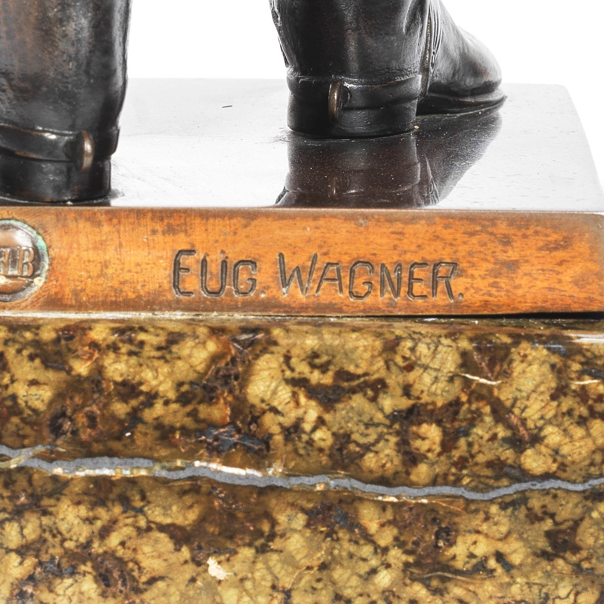 Eugene Wagner | A bronze figure of Napoleon | MutualArt