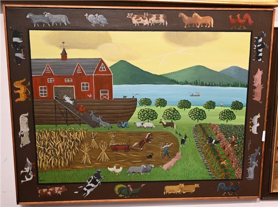 Barbara Moment | “Farmer Noah’s Ark” (1984) | MutualArt