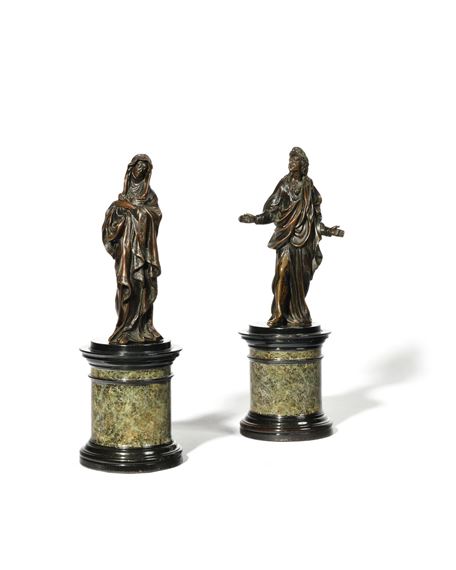 Germain Pilon | The Virgin and Saint John of Calvary | MutualArt