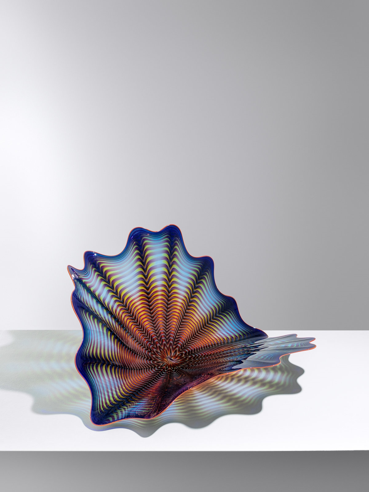 Dale Chihuly | Six-Piece Antique-Blue Persian Set with Cinnabar Lip ...