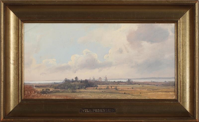 Vilhelm Petersen | View of Rudkøbing (1823) | MutualArt