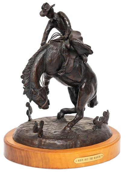 James C. Hellen | Rid'n Out the Rascal (1991) | MutualArt