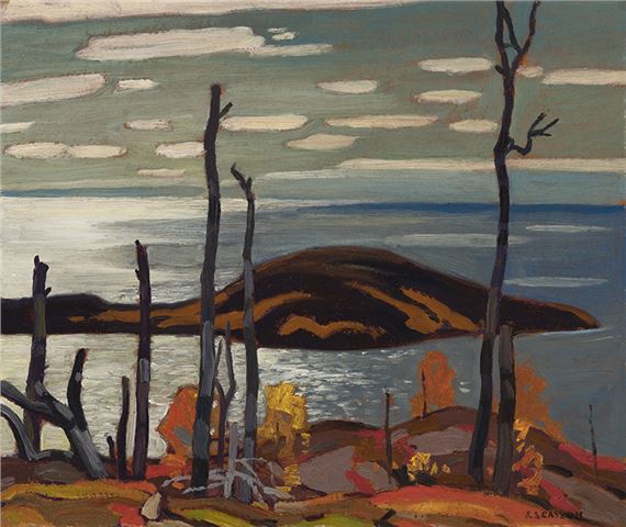 Alfred Joseph Casson | Pic Island, Lake Superior (1928) | MutualArt