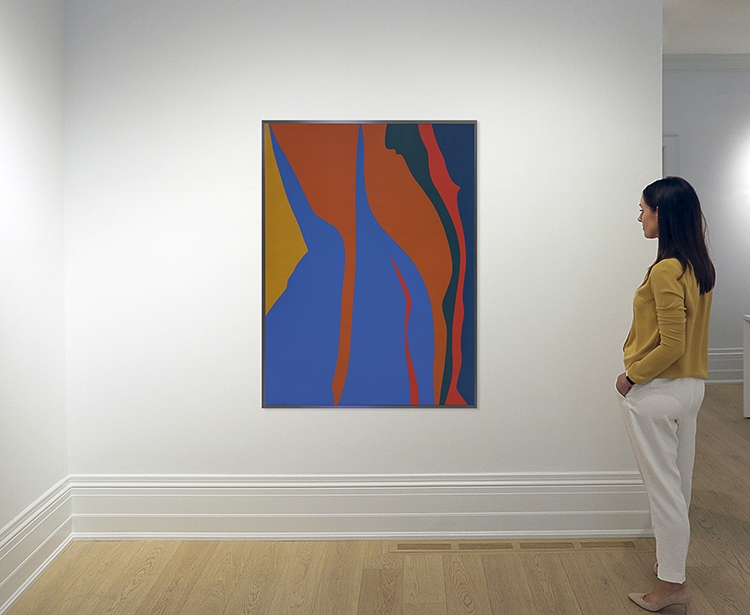 Fernand Leduc | Coulées remontées (1969) | MutualArt