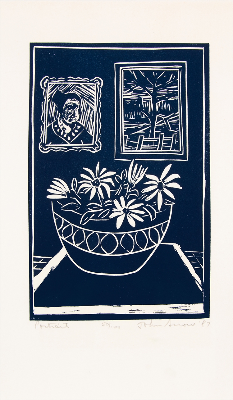 John Snow | Portfolio of Five Linocut Prints (1987) | MutualArt