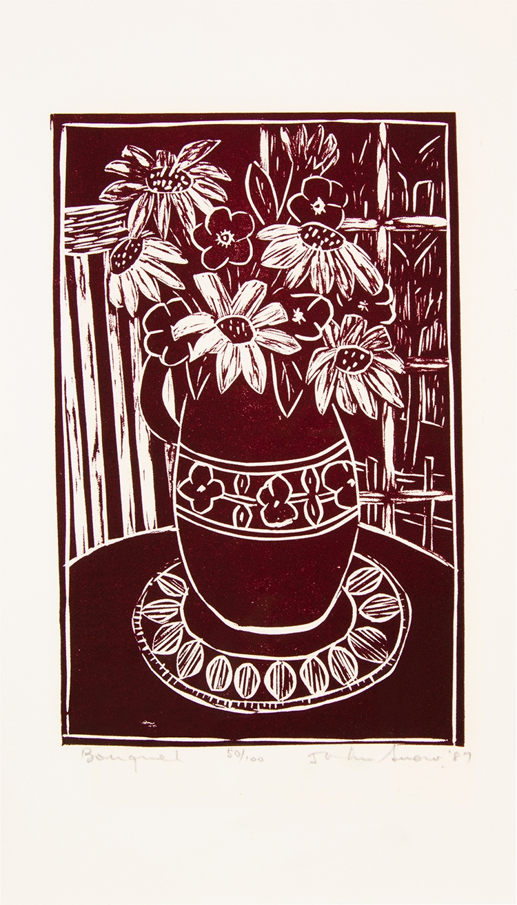 John Snow | Portfolio of Five Linocut Prints (1987) | MutualArt