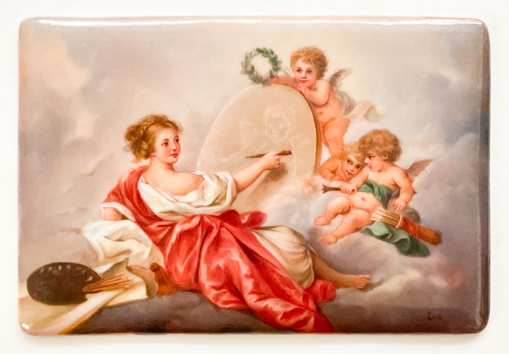 François Boucher | ALLEGORY OF PAINTING | MutualArt