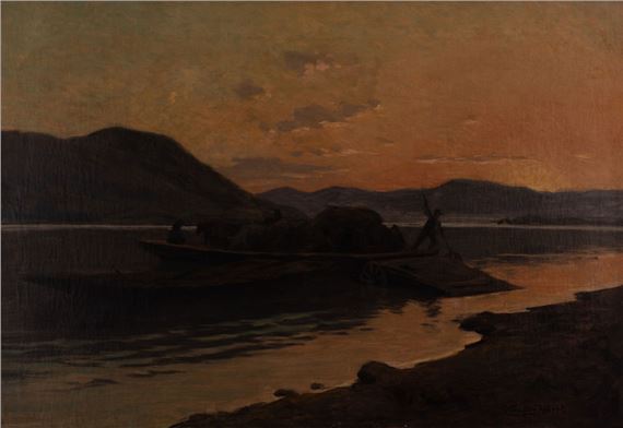 Robert Nadler | Ferrying at Dawn | MutualArt