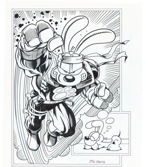 Jim Davis | Jim Davis - Odious Pet Force Concept Illustration Original ...