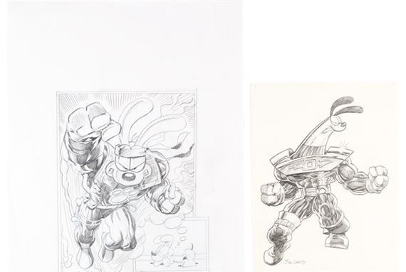 Jim Davis | Jim Davis - Odious Pet Force Concept Illustration Original ...