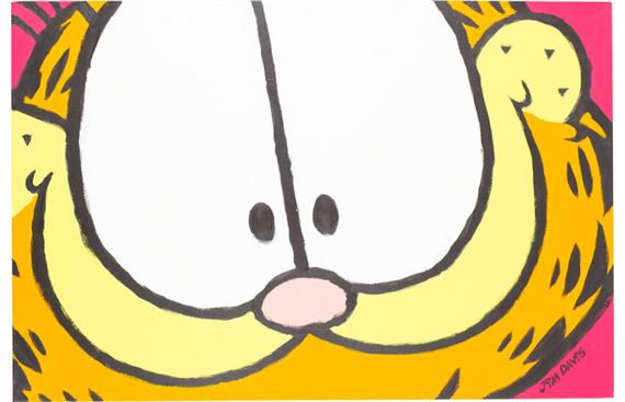 Jim Davis | Jim Davis Studio - Garfield Painting Original Art | MutualArt