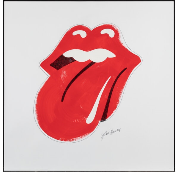 John Pasche | Tongue and Lips Rolling Stones Logo (Early 21st Century ...