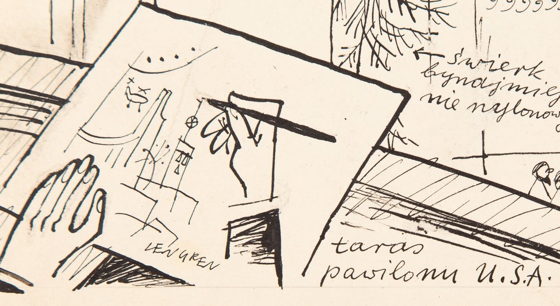 Zbigniew Lengren | Wystawa Światowa w Brukseli 1958 r. (1958) | MutualArt