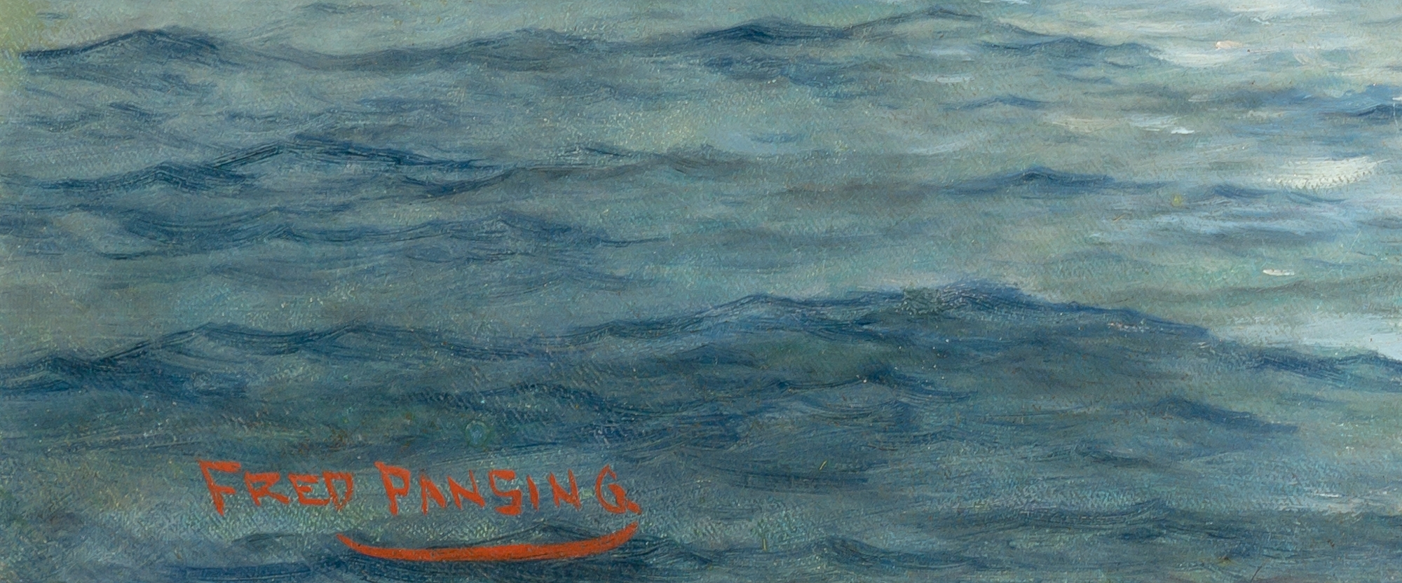 Fred Pansing | The Battleship Oregon (Circa 1899) | MutualArt