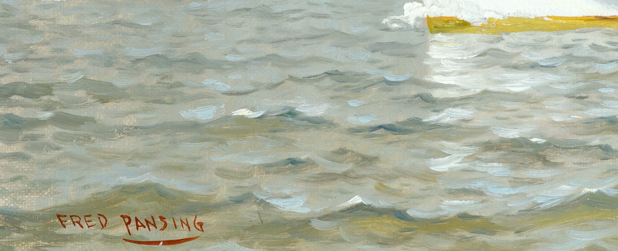 Fred Pansing | The Steamer Twilight (Circa 1890) | MutualArt