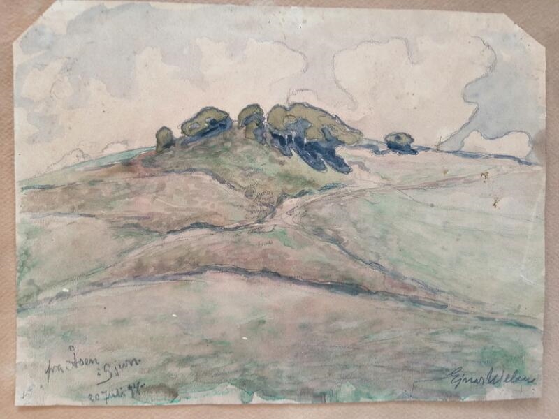 Ejnar August Nielsen | Fra Åsen i Gjern | MutualArt