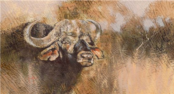 Kobus Moller | Water Buffalo (1989) | MutualArt