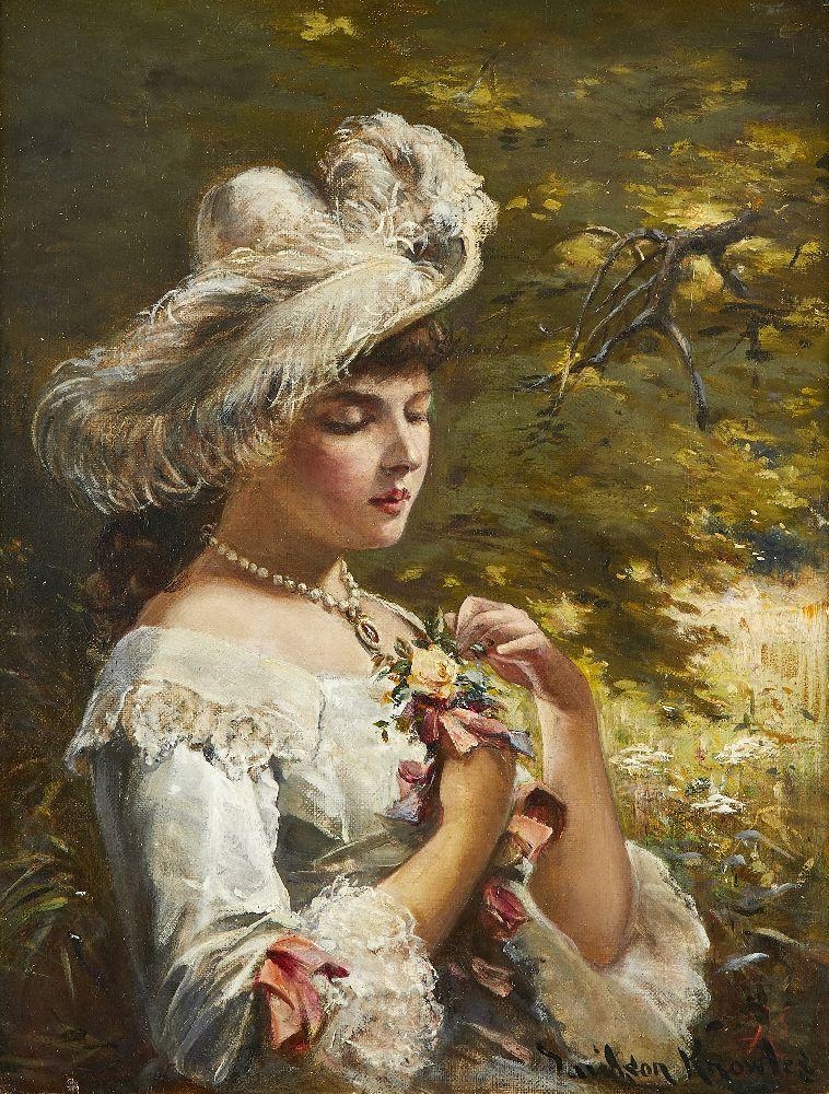 Davidson Knowles | Portrait of a lady | MutualArt