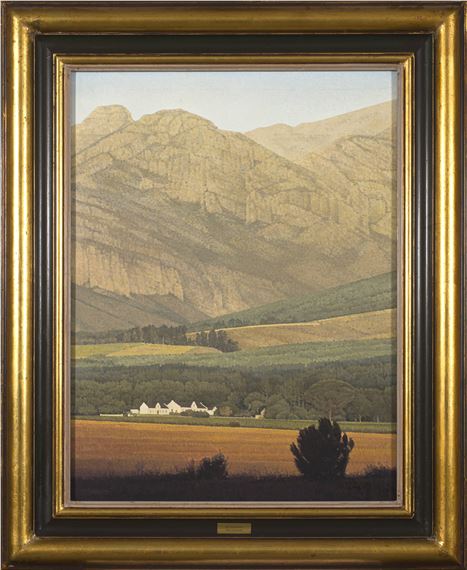 Daan Vermeulen | Sunset over Klein Drakenstein | MutualArt