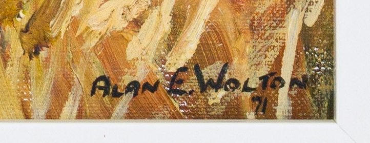 Alan Wolton | Wetland Landscape (1971) | MutualArt