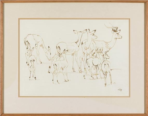 Zakkie Eloff | Rooibokke | MutualArt