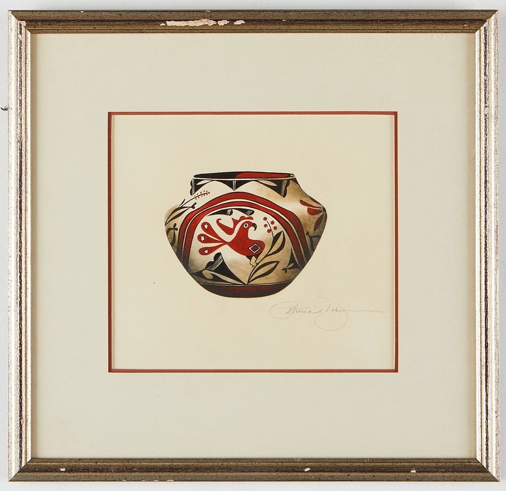 Patricia Joy Dobson | Set 4 Patricia Dobson Paintings of Vessels ...