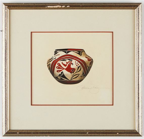 Patricia Joy Dobson | Set 4 Patricia Dobson Paintings of Vessels ...