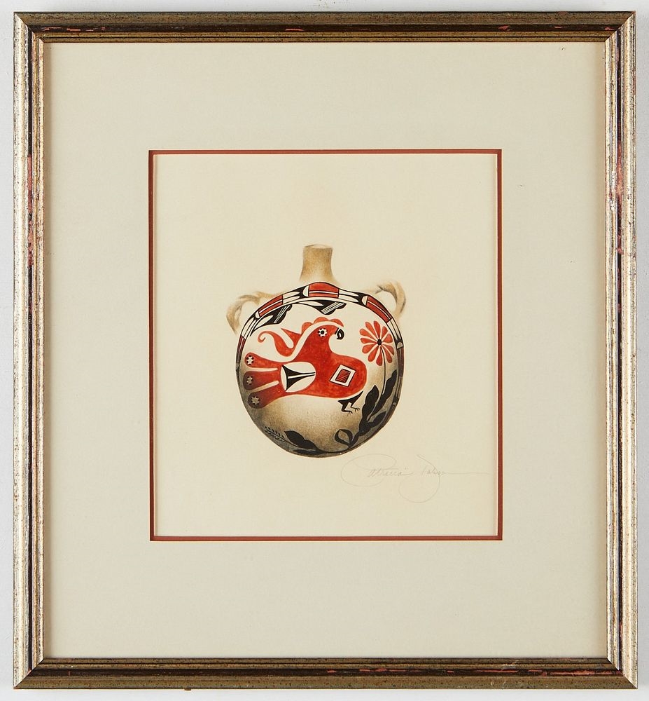 Patricia Joy Dobson | Set 4 Patricia Dobson Paintings of Vessels ...