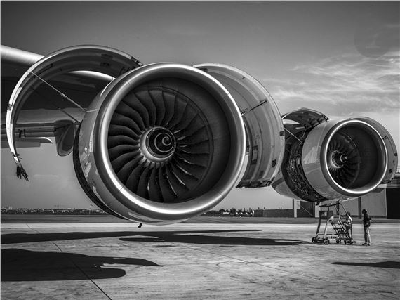 Michel Fraile | A380 engine (2007) | MutualArt