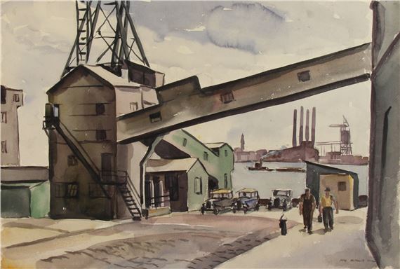 Max Arthur Cohn | East River View (1935) | MutualArt