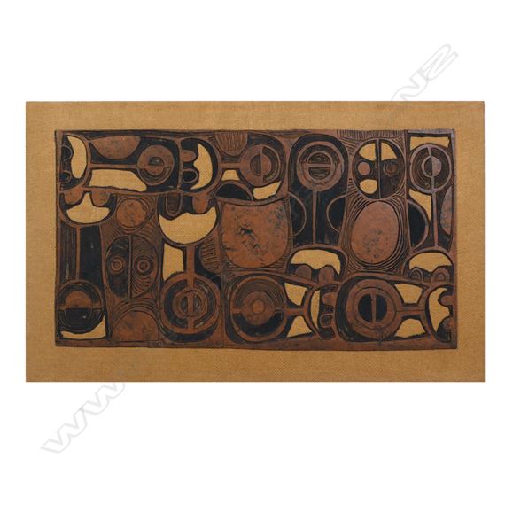 Paratene Matchitt | Untitled Māori abstract themes (Circa 1960s ...