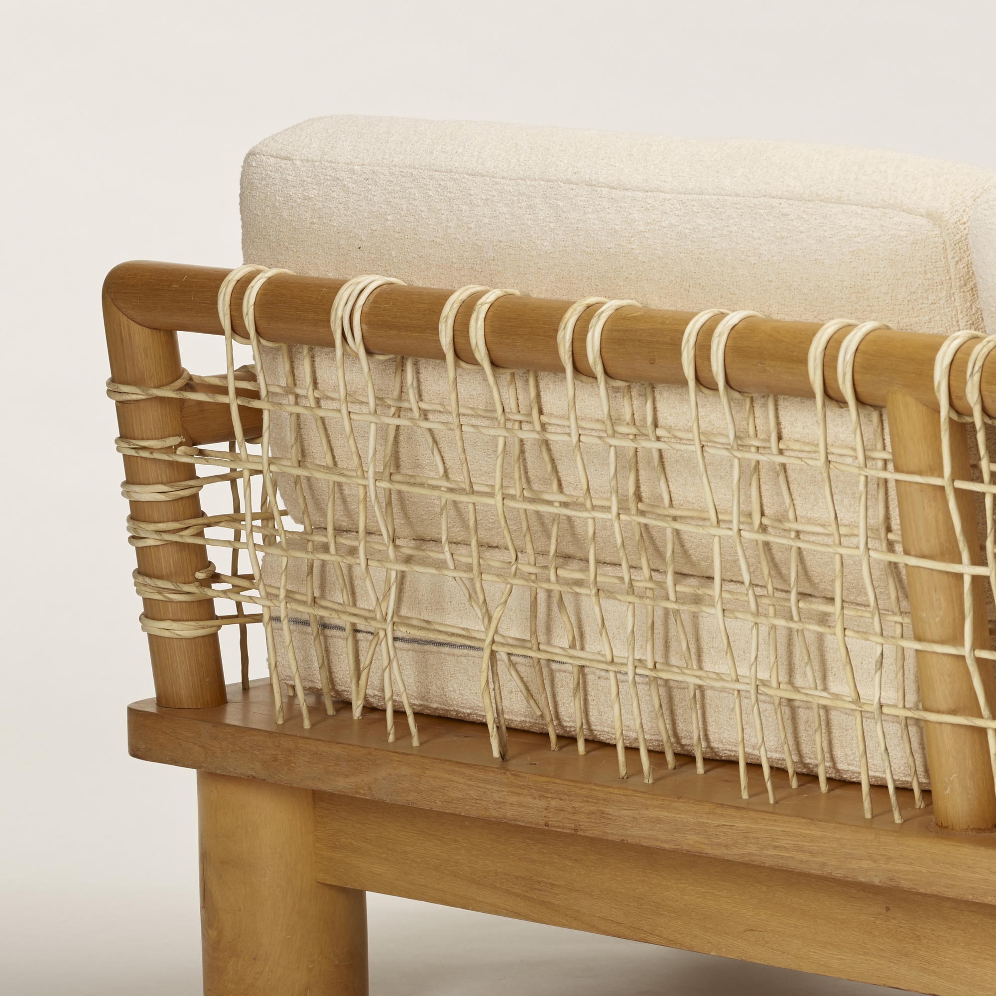 Karl Springer | Dowelwood Sofa (Circa 1965) | MutualArt