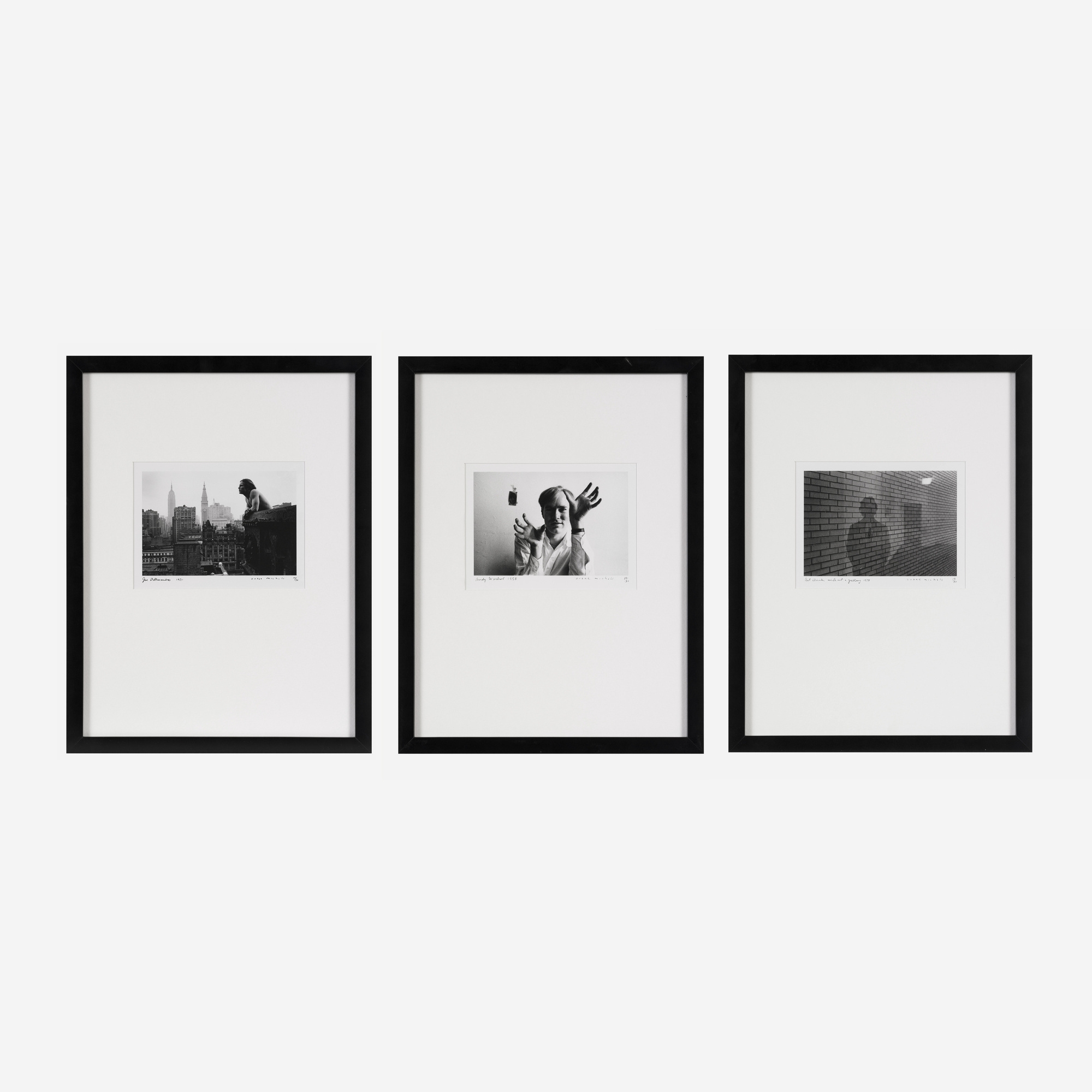 Duane Michals | 10 Fotografien portfolio (1972 - 1975) | MutualArt