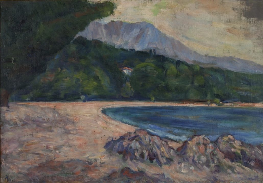 Oskar Hermann | MOTIV IZ STARIH BRELA | MutualArt